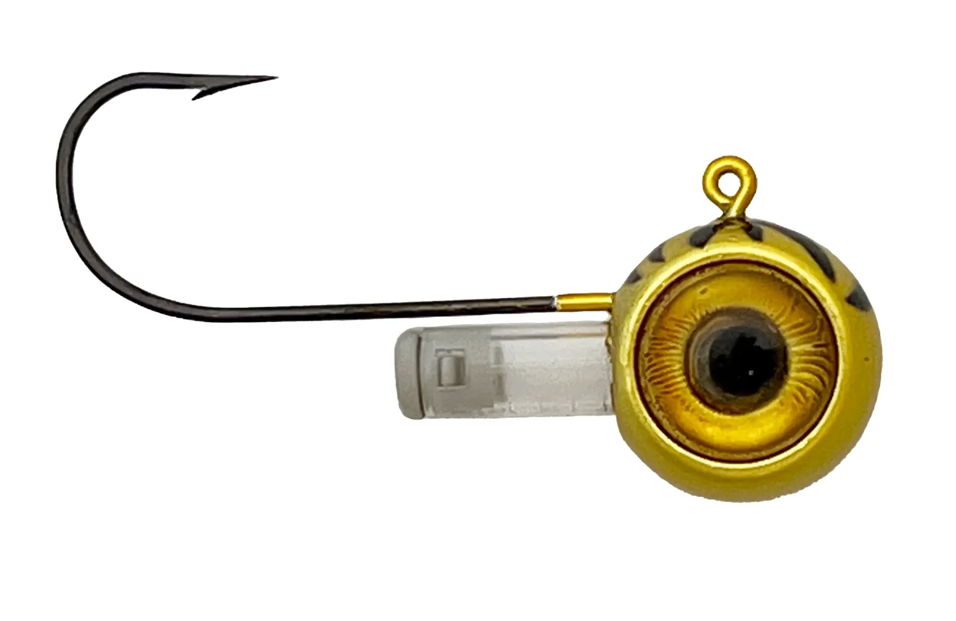 Fish Daddy GloEye Jig Kit (2pk) 1/4OZ - Gold Glow Tiger - Bronson & Bronson