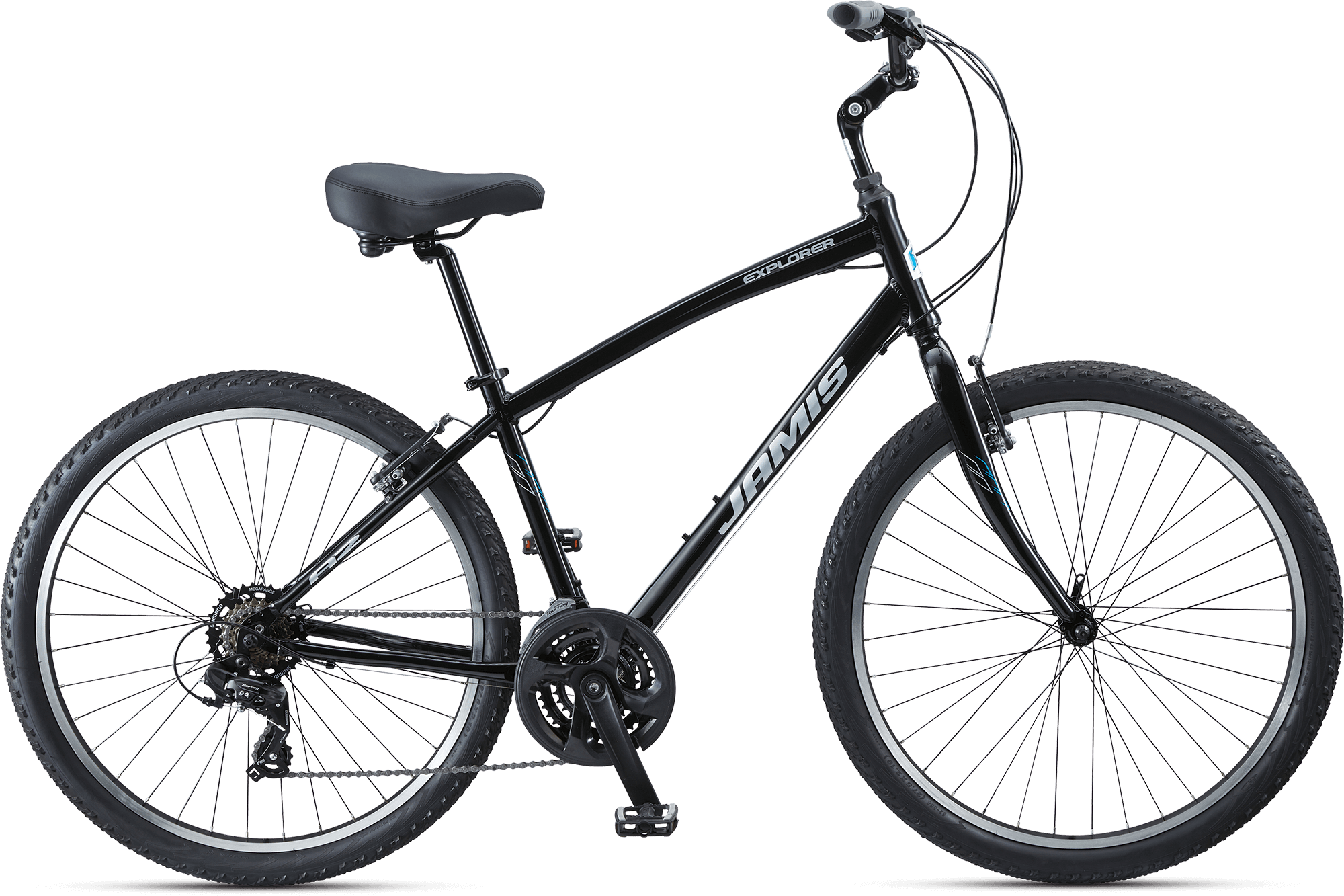 Jamis Explorer A2 Gloss Black 15" - Retro City Cycles