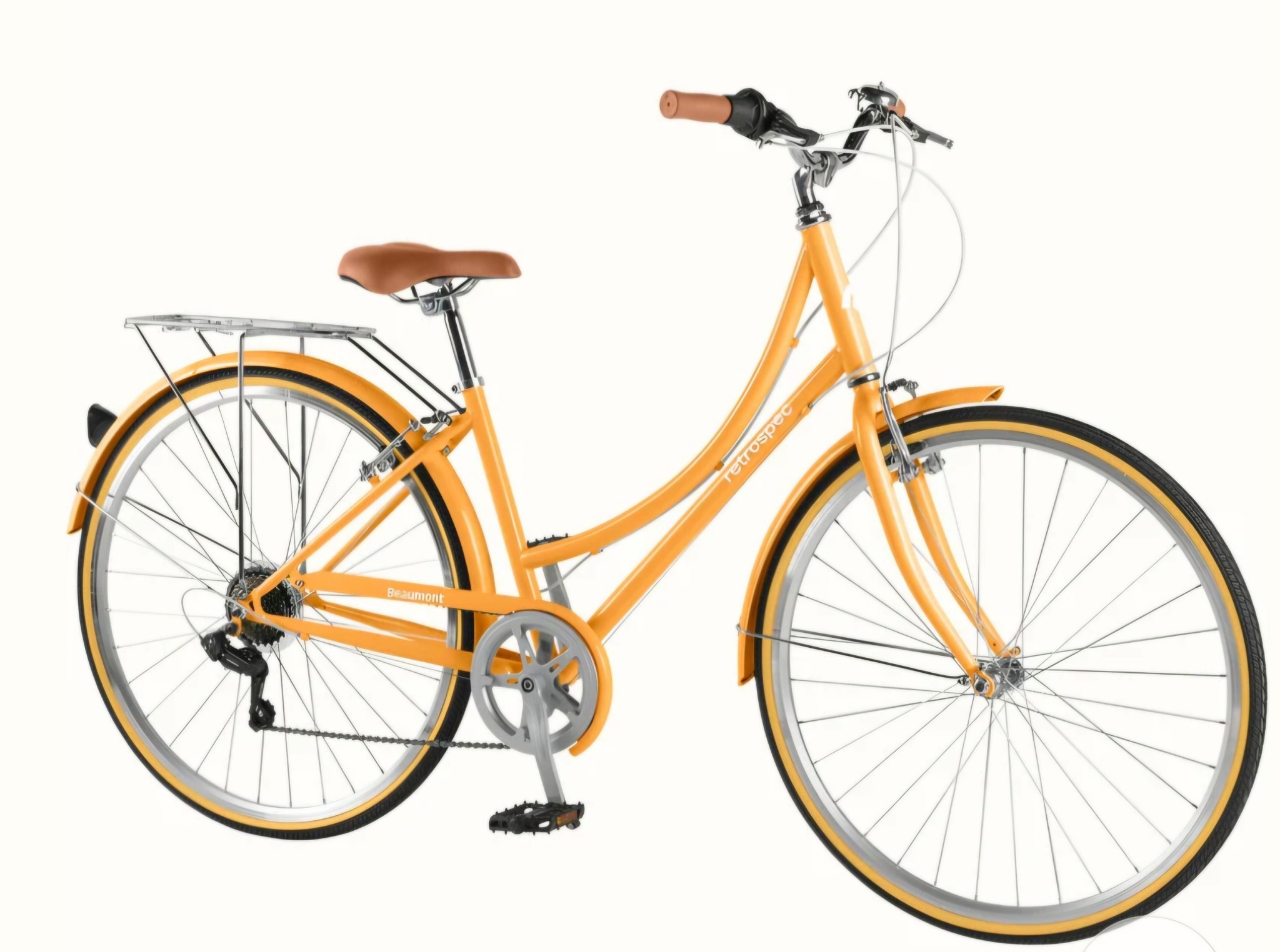 Retrospec Beaumont Step-Thru Saffron - Retro City Cycles