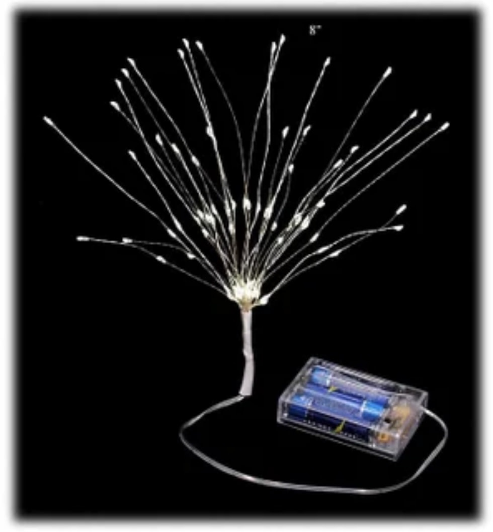 Cluster lights with timer - Rustic Roots