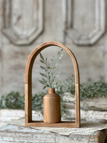 9.25" Vignette Holder - Rustic Roots