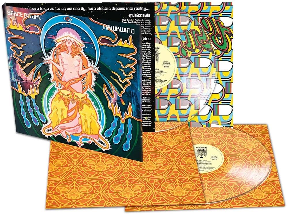 Hawkwind: Space Ritual (2LP-clear vinyl/50th anniversary edition) LP ...