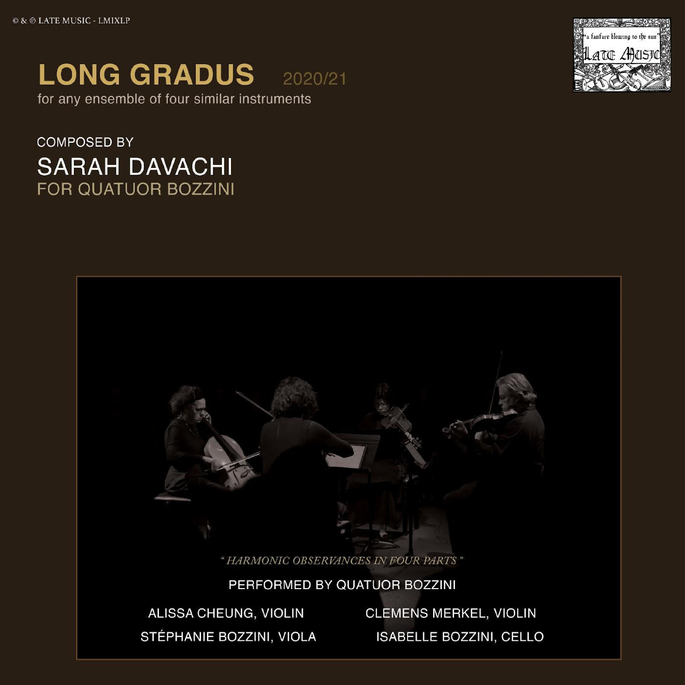 Davachi, Sarah: Long Gradus LP - Listen Records