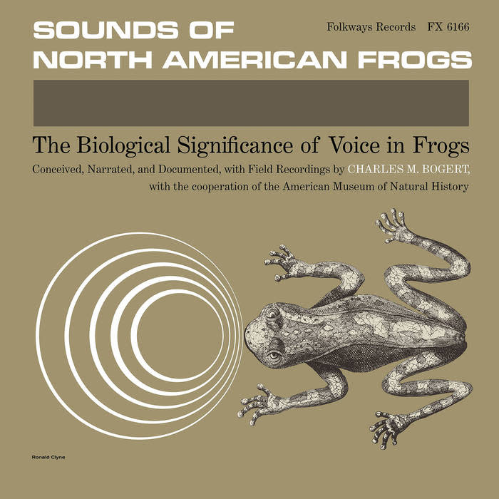 Various: Sounds Of North American Frogs LP - Listen Records