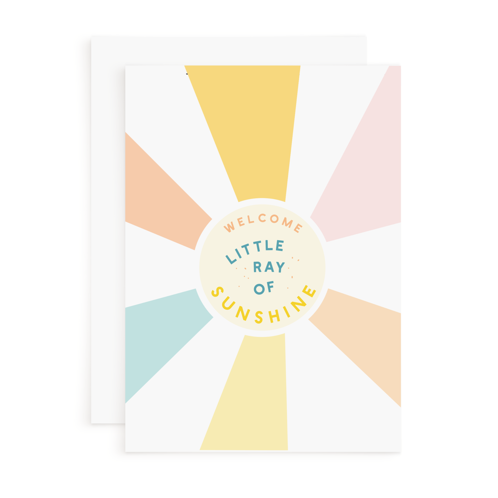 Baby Card - Welcome Little Sunshine - Declaration & Co.