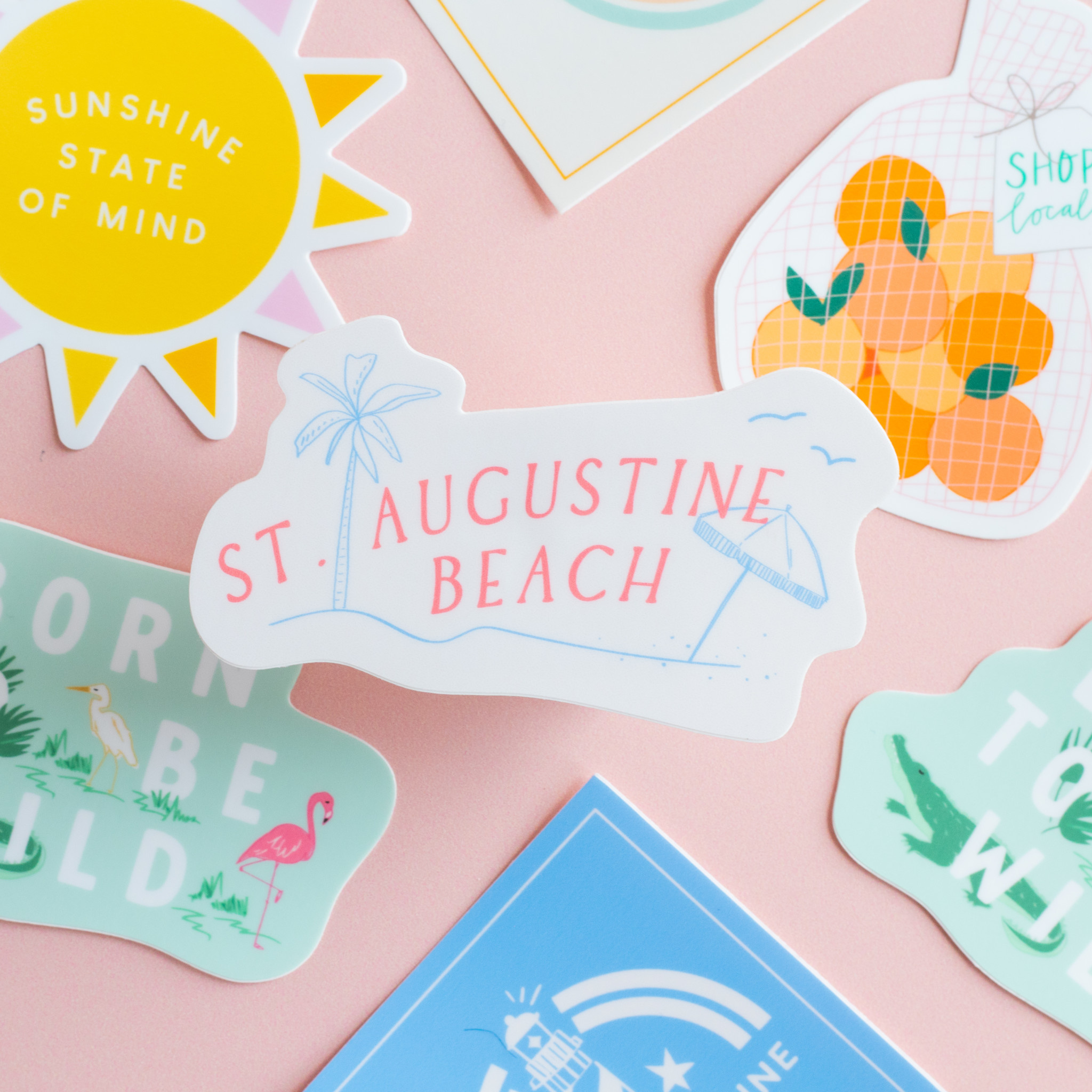 St. Augustine Beach Sticker - Declaration & Co.