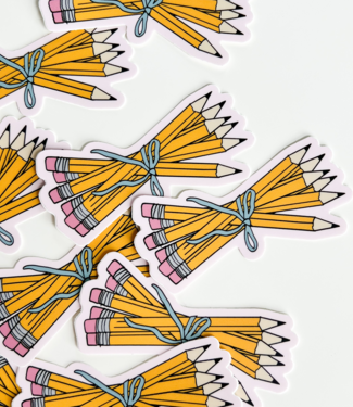 Pencil Bouquet Sticker - Declaration & Co.