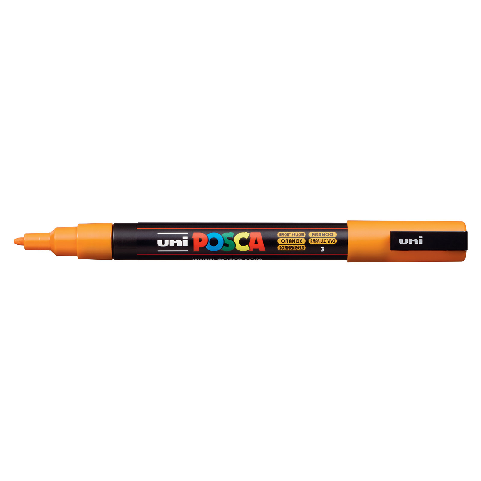 UNI POSCA MARKER PC-3M FINE BRIGHT YELLOW - The Gilded Rabbit