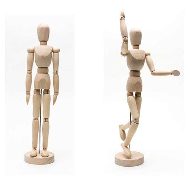 DEMCO MANIKIN 12" MALE - The Gilded Rabbit