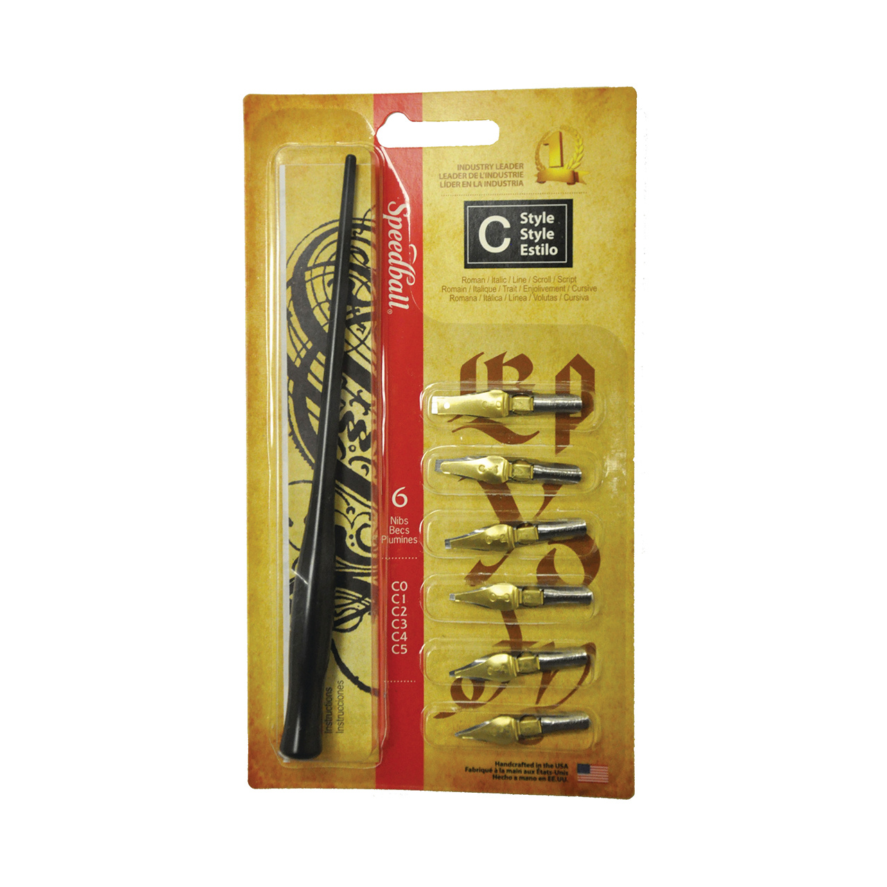 SPEEDBALL C STYLE LETTERING SET - The Gilded Rabbit