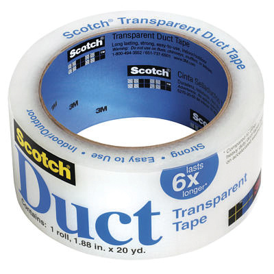 SCOTCH DUCT TAPE TRANSPARENT - The Gilded Rabbit