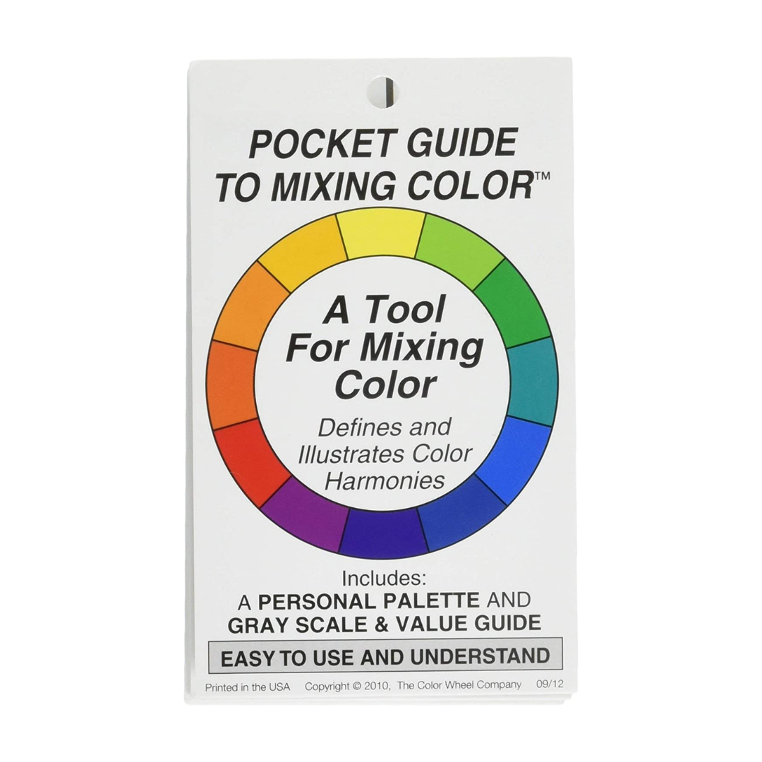 THE COLOR WHEEL COMPANY POCKET GUIDE TO MIXING COLOR - The Gilded Rabbit