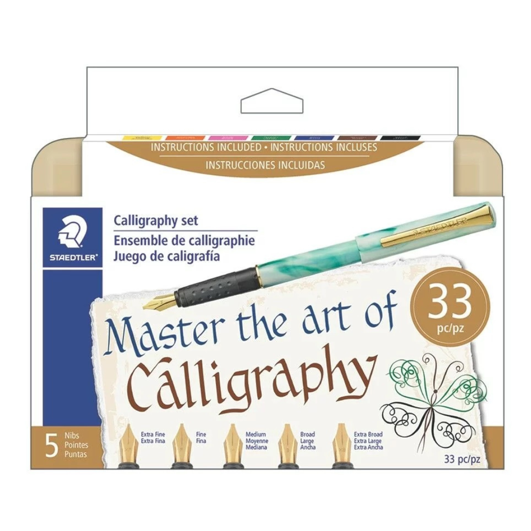 STAEDTLER CALLIGRAPHY SET DELUXE - The Gilded Rabbit