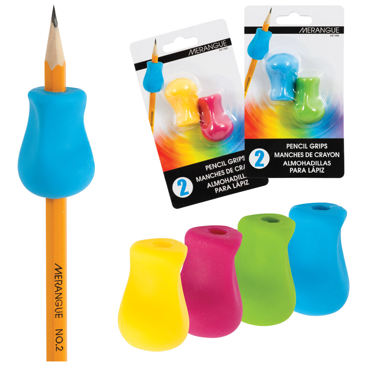MERANGUE PENCIL GRIP - The Gilded Rabbit