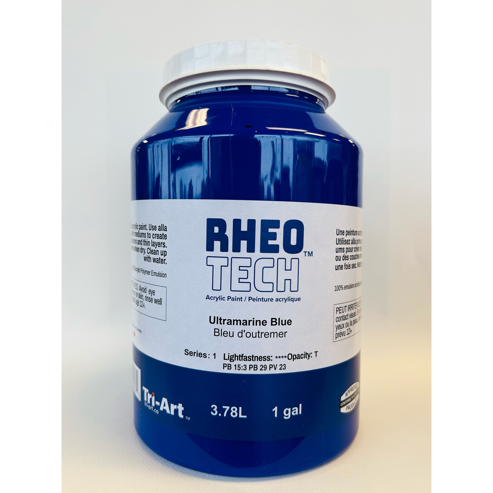 TRI-ART ACRYLIC RHEOTECH 3.78L ULTRAMARINE BLUE - The Gilded Rabbit