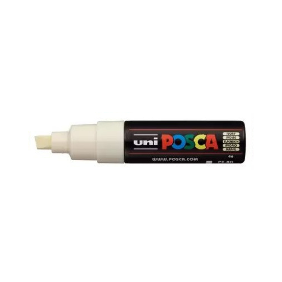 UNI POSCA MARKER PC-8K BROAD IVORY - The Gilded Rabbit