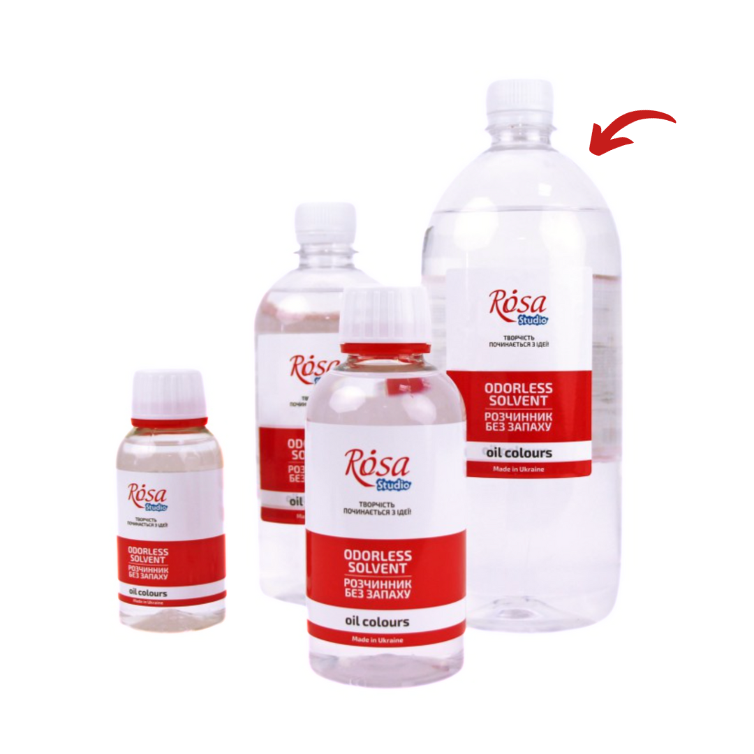 ROSA ODORLESS OIL SOLVENT 1000ML - The Gilded Rabbit