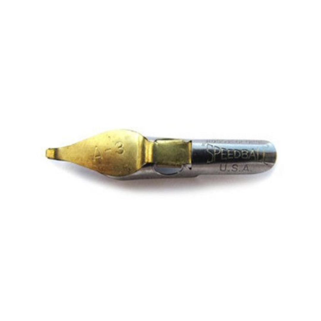 SPEEDBALL PEN NIB A3 - SQUARE - The Gilded Rabbit