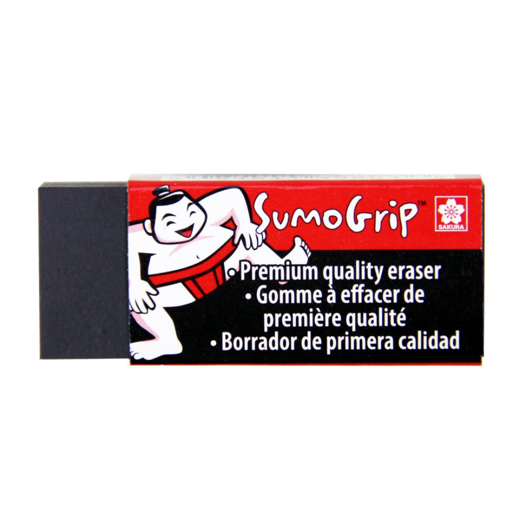 SUMO GRIP ERASER BLACK - The Gilded Rabbit