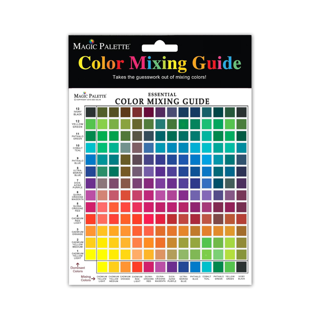 MAGIC PALETTE COLOR MIXING GUIDE ESSENTIAL MINI - The Gilded Rabbit
