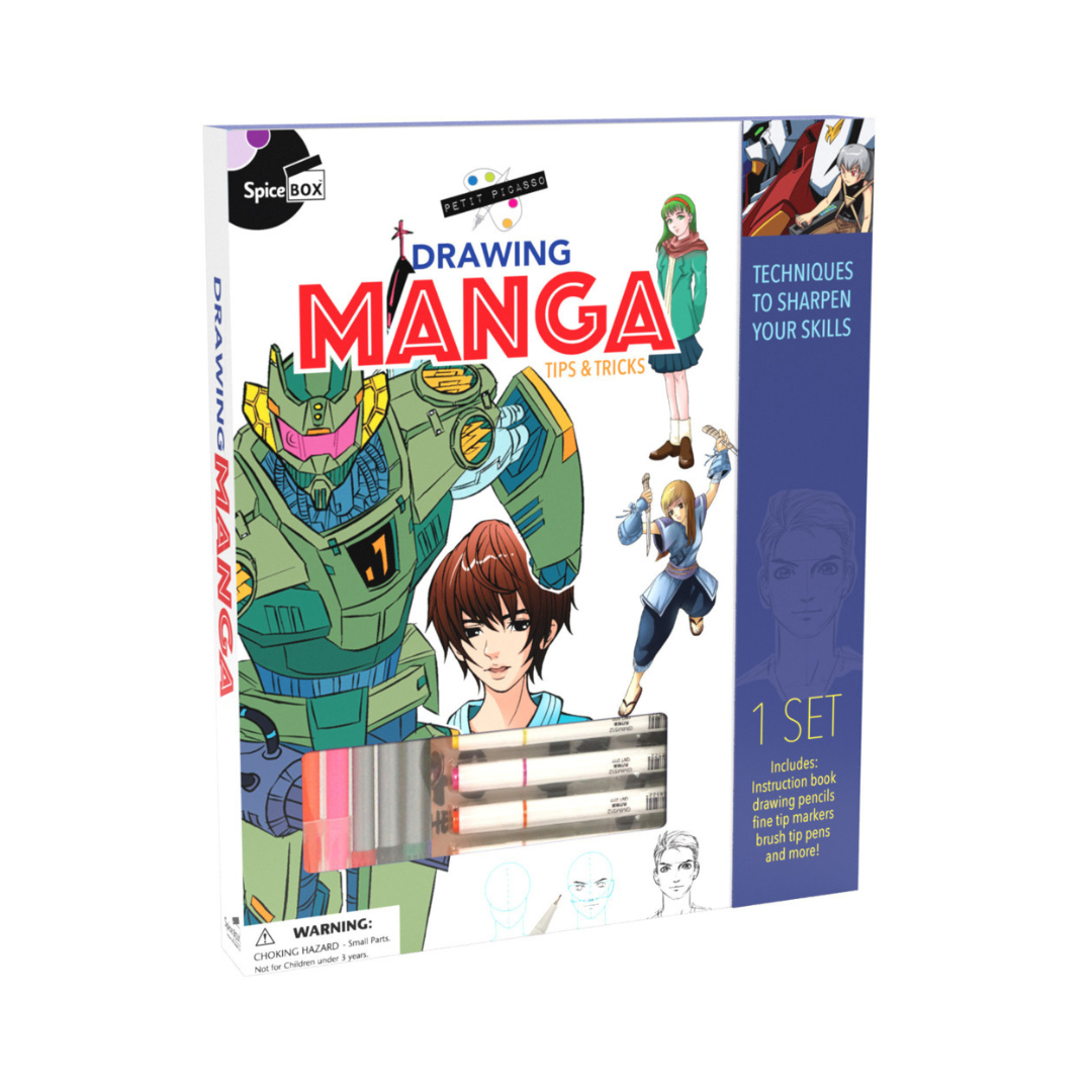 SPICEBOX PETITE PICASSO DRAWING MANGA KIT - The Gilded Rabbit