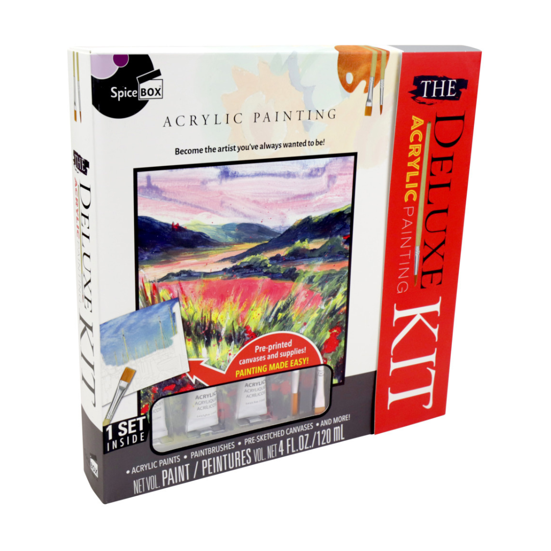 SPICEBOX DELUXE ACRYLIC PAINTING KIT - The Gilded Rabbit