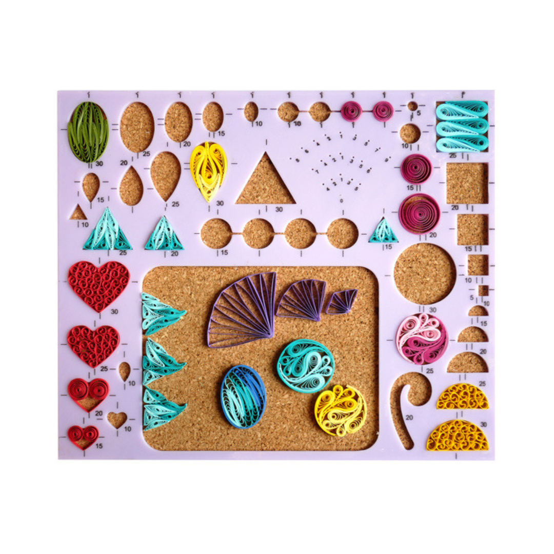 QUILLED CREATIONS QUILLING SHAPE BOARD - The Gilded Rabbit