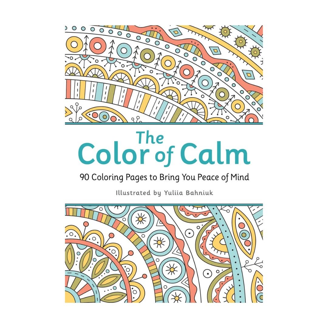 THE COLOUR OF CALM COLOURING BOOK - The Gilded Rabbit