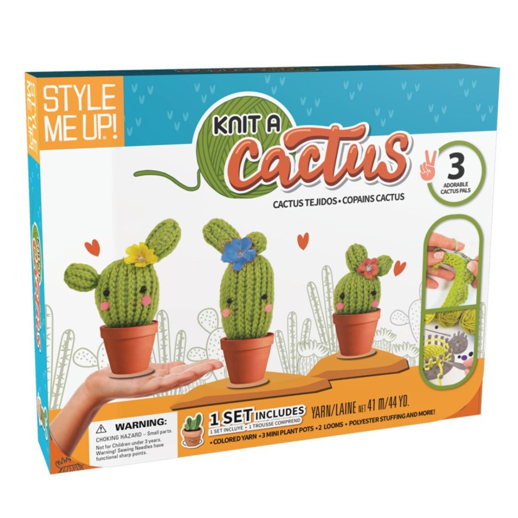 SPICEBOX STYLE ME UP KNIT A CACTUS KIT - The Gilded Rabbit