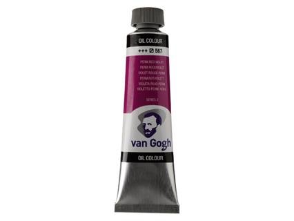 VAN GOGH OIL 40ML PERMANENT RED VIOLET - The Gilded Rabbit