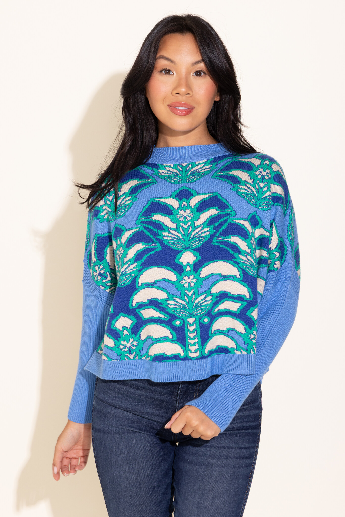 Leona Sweater - Coastal Bliss