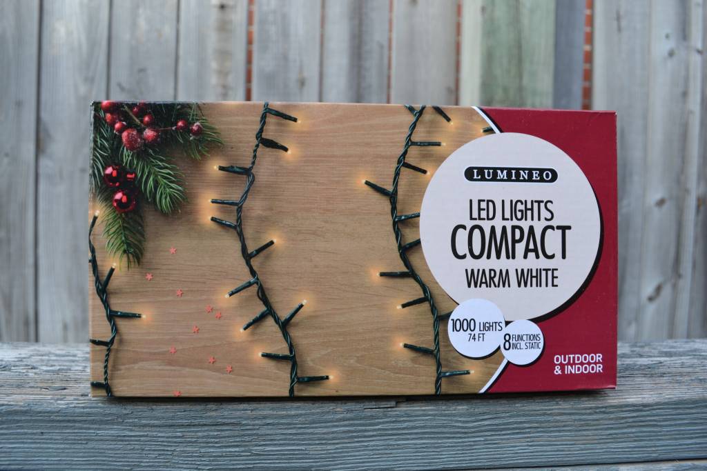 1000 Lumineo LED Warm White Compact Lights | Chirstmas Tree Lights ...