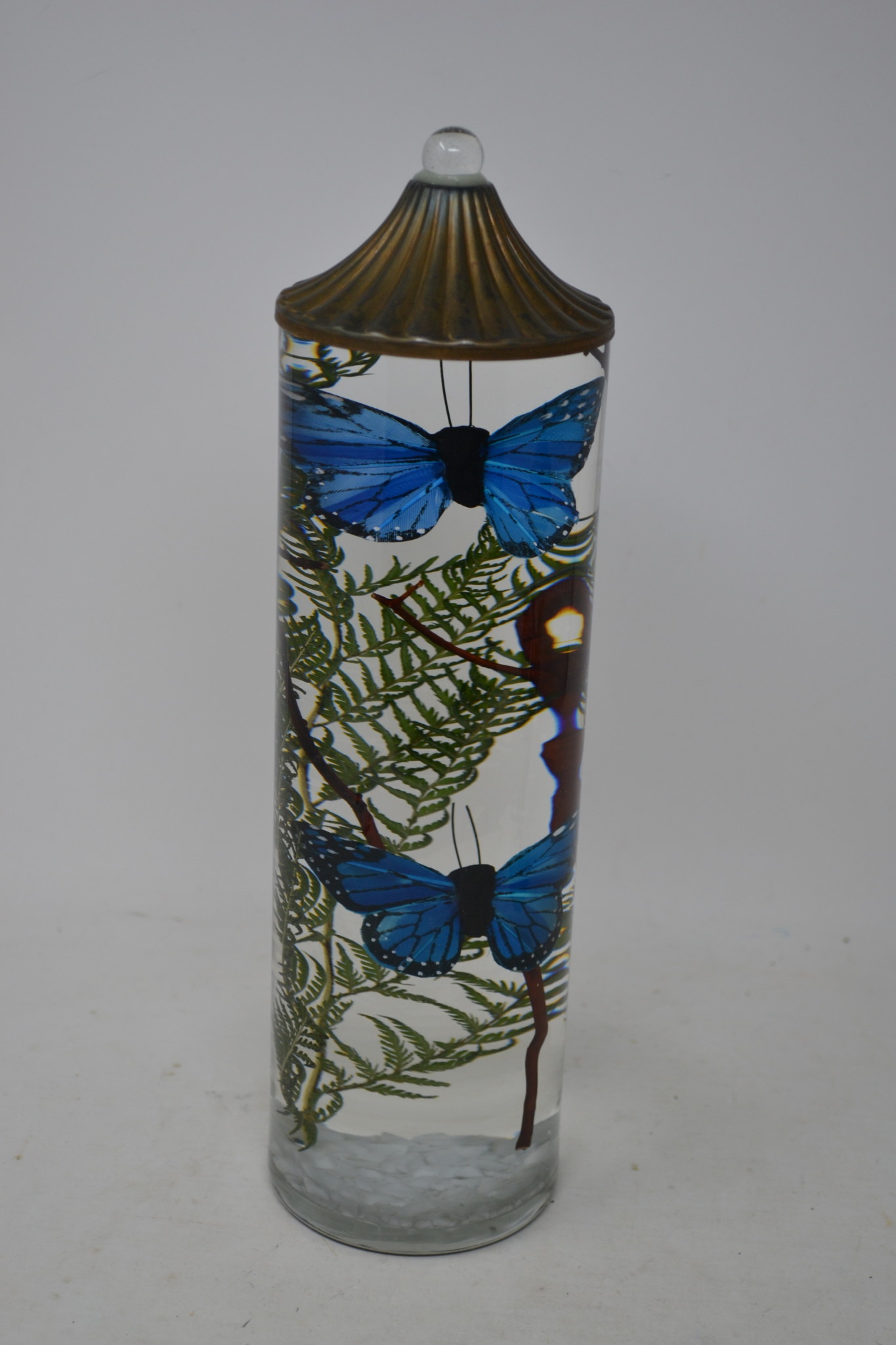 Blue Butterfly Lifetime Oil Candle | Shop Oil Candles Here | USA - The ...