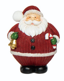 Resin Knit Suit Santa | Christmas Home Decor | Shop Now - The Last Straw