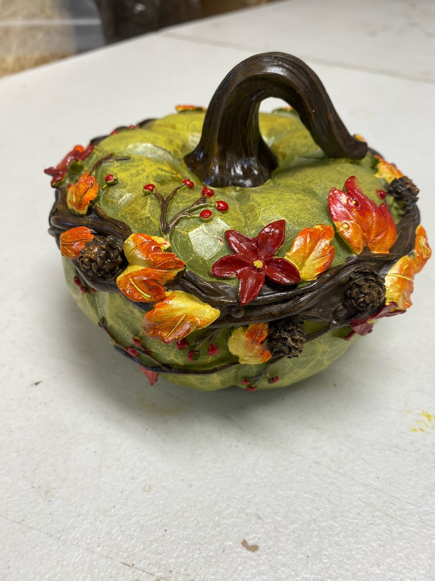 Harvest Vine Leaf Pumpkin | Harvest Pumpkins | Fast Shipping - The Last ...