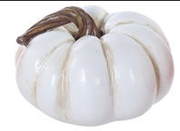 Twisted Stem Ridged Pumpkin | Fall Decor Pumpkins - The Last Straw