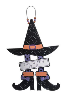 Metal Witchy Wall Decor (3-Styles) | Halloween Decor - The Last Straw