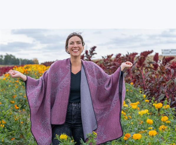 Reversible Floral Vine Wrap | Women's Clothing | Shop Now - The Last Straw