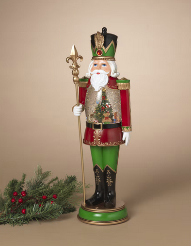 Toy Soldier Spinning Snowglobe | Shop Christmas Snow Globes Here - The Last Straw