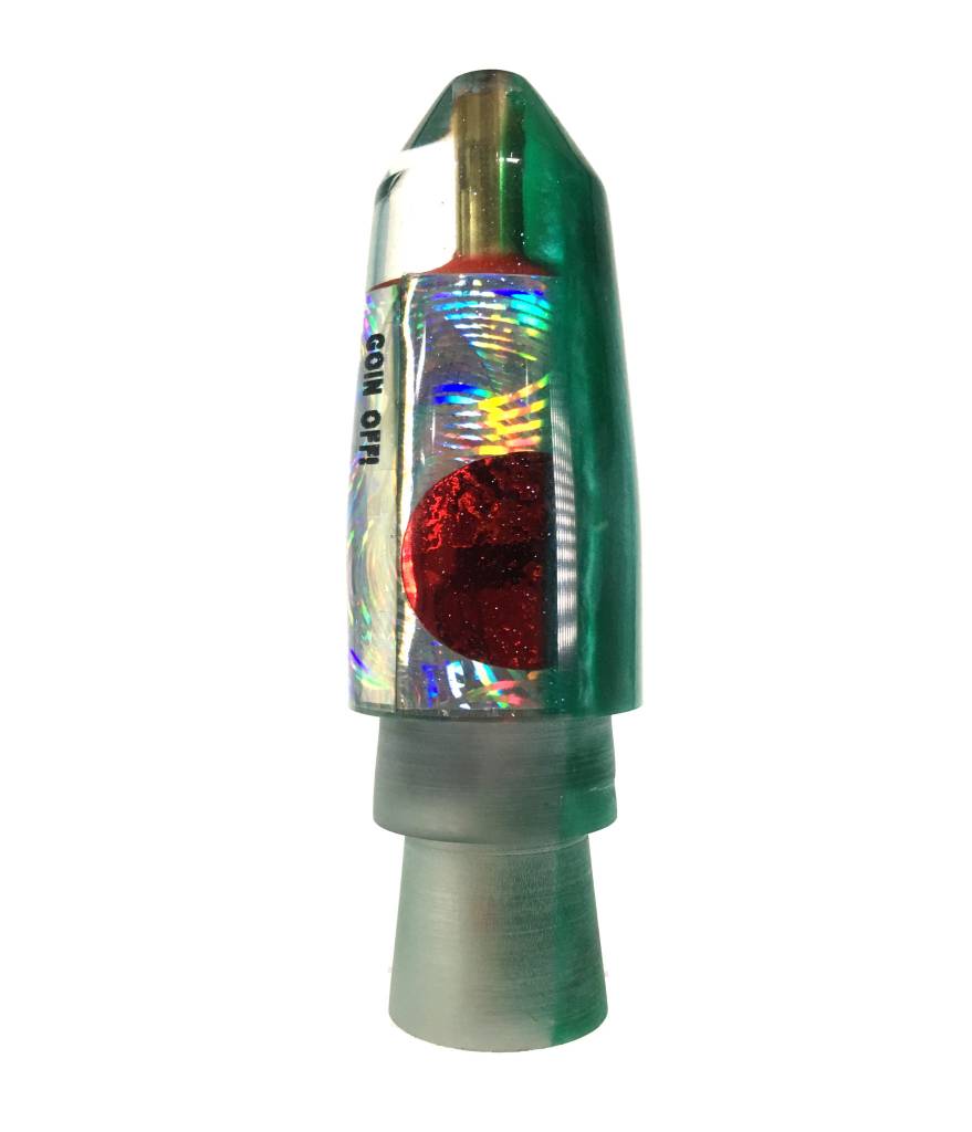 Goin Off Lures - Nehu Bullet Green 9in - Csige Tackle: Pacific Rim Fishing