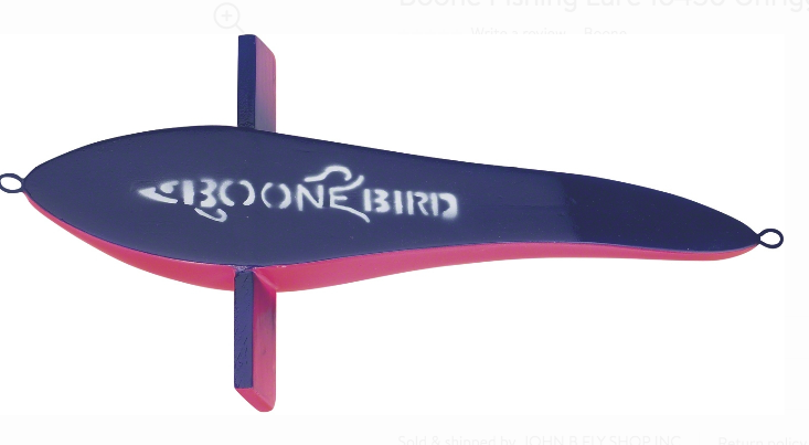 Boone Bird - Csige Tackle: Pacific Rim Fishing