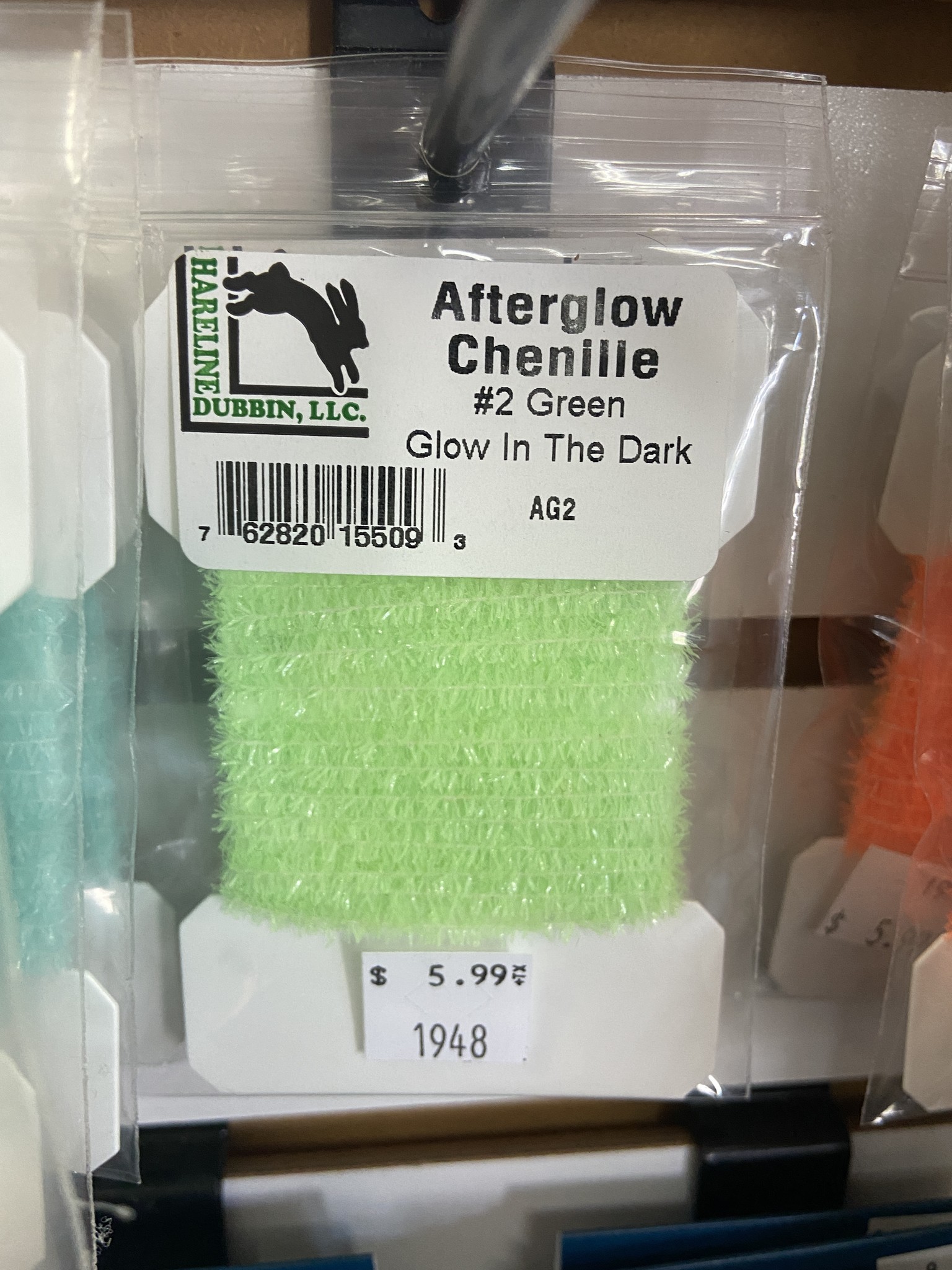 AfterGlo Chenille - Fly Tying Material - Csige Tackle: Pacific Rim Fishing