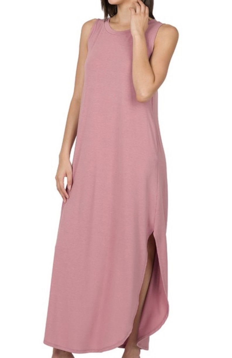 Casual Maxi Tank Dress - LA Trends Addict