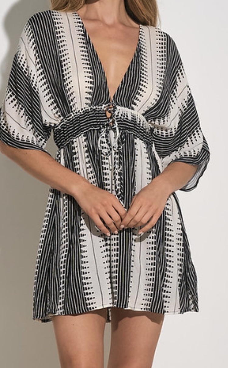 Elan Kenya Short Maxi Dress with Open Back RGP5933 - LA Trends Addict