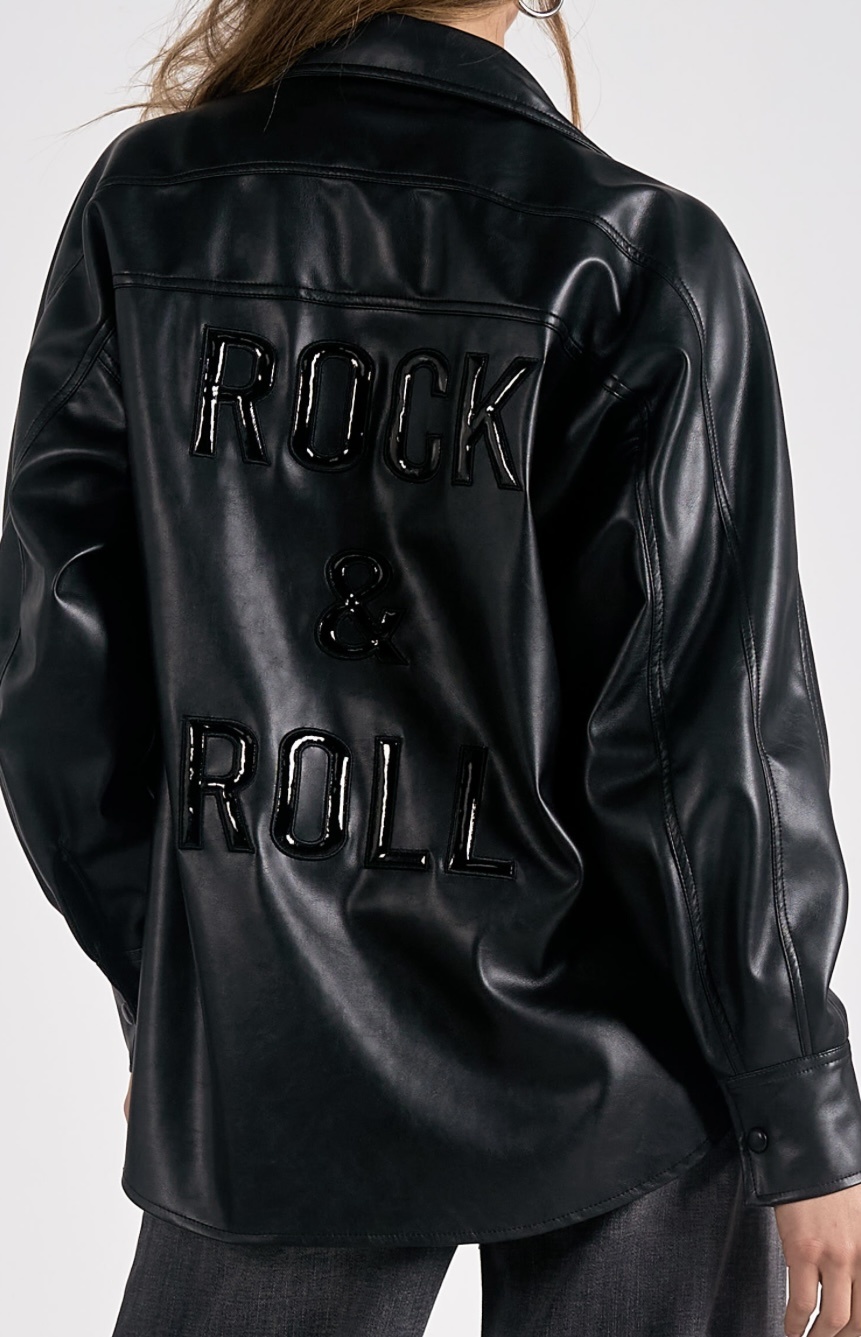 Elan Black Rock & Roll jacket FL8239 - LA Trends Addict