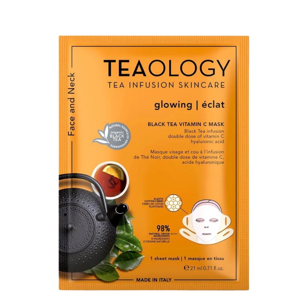 Teaology - Masque éclat Glowing Black Tea Vitamin C Mask - Coifferie.com