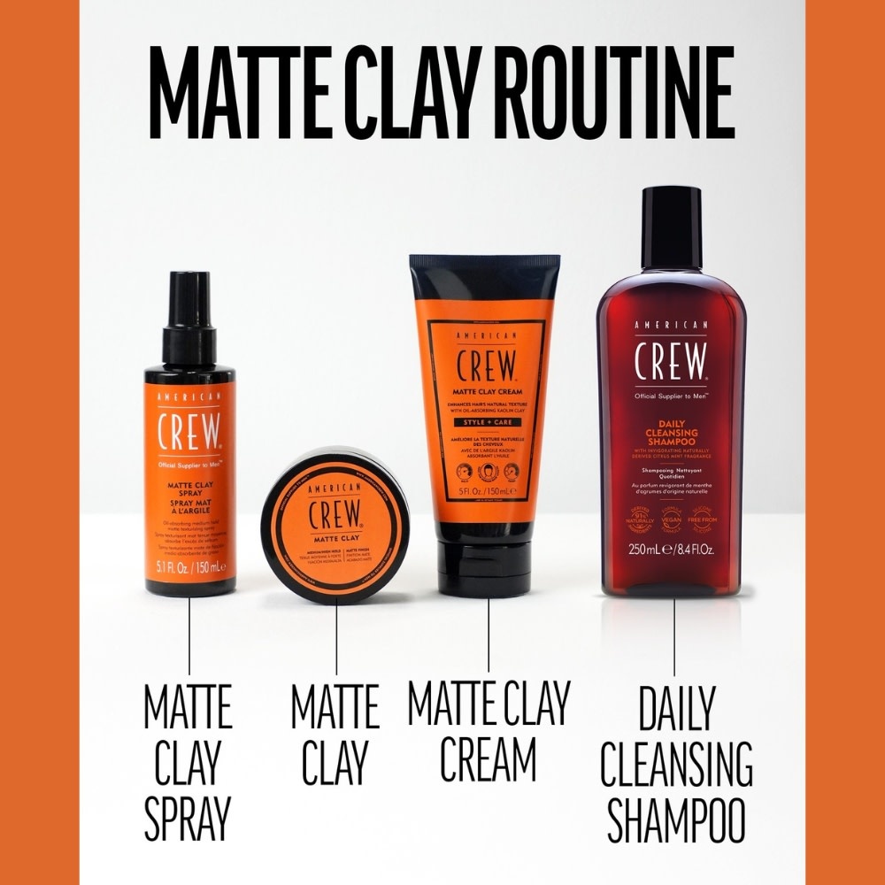 American Crew - Crème d'argile Matte Clay Cream - Coifferie.com