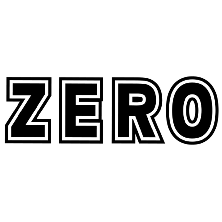 Zero Sticker Bold - Stix SGV