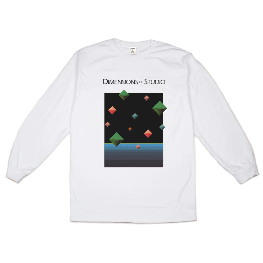 Studio Tee Dimensions L/S (White) - Stix SGV