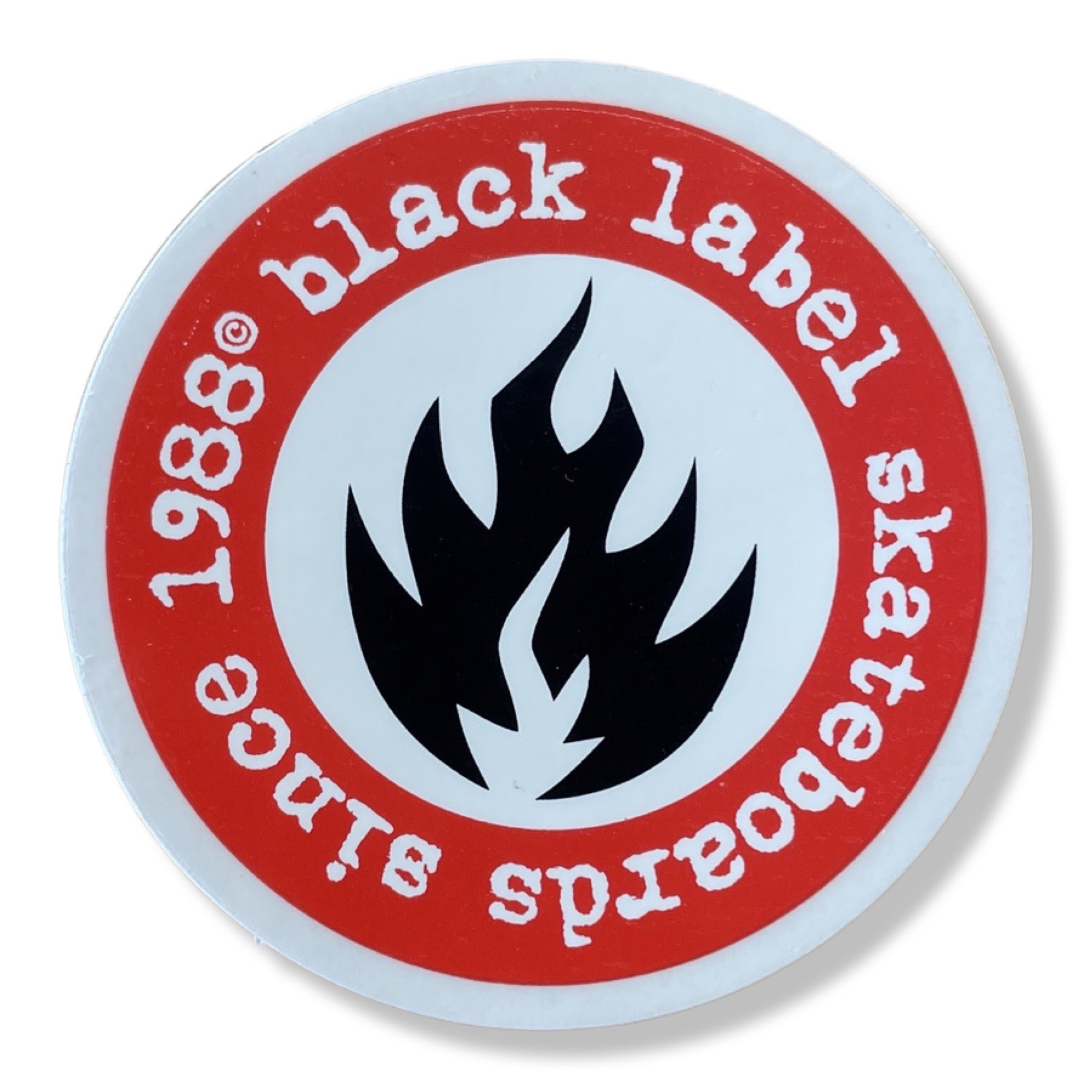 Black Label Sticker Since 88 (Red) - Stix SGV